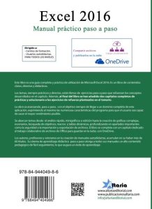 Libro Excel 2016. Curso práctico paso a paso | Editorial Altaria